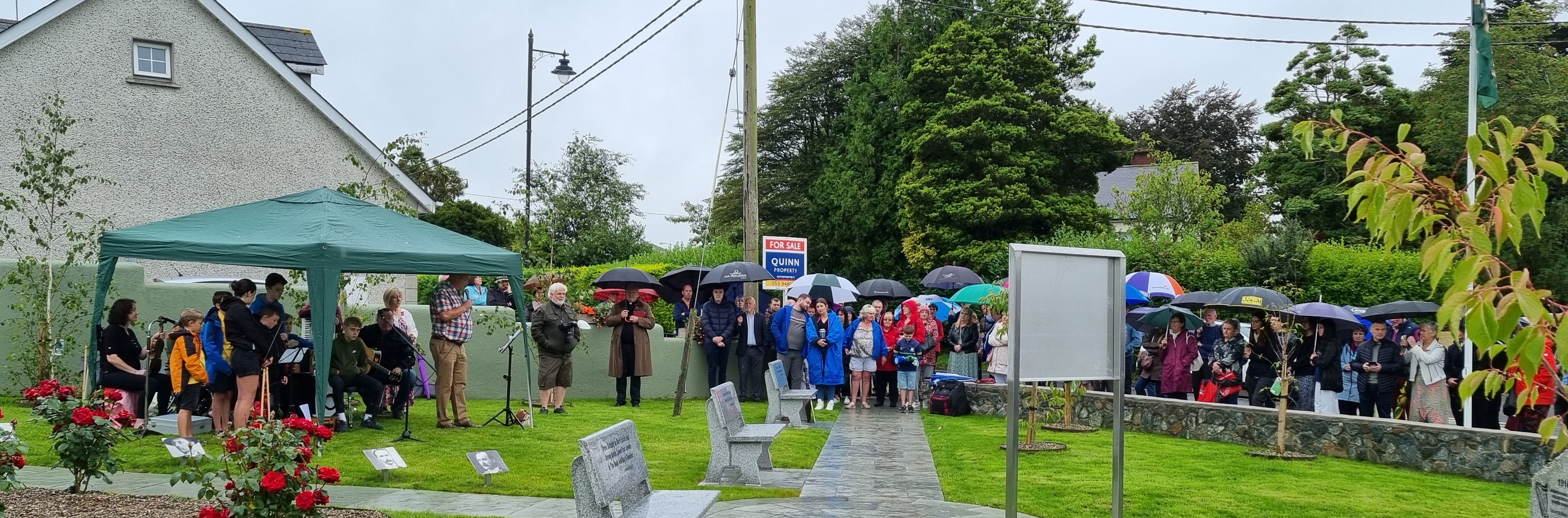 Kilmuckridge opens its Garden of Remembrance – WexfordLocal.com