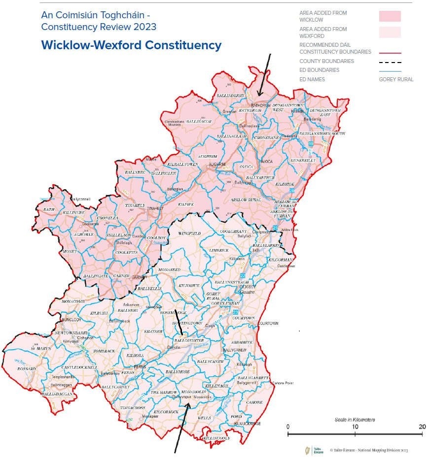 New 3-seat Wicklow-Wexford constituency – WexfordLocal.com